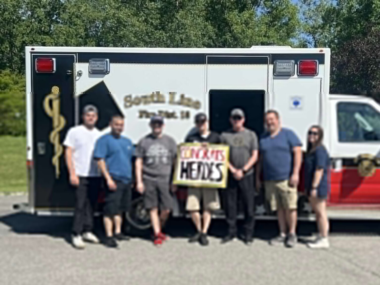 South Line Welcomes Four New EMTs - South Line Volunteer Fire Company